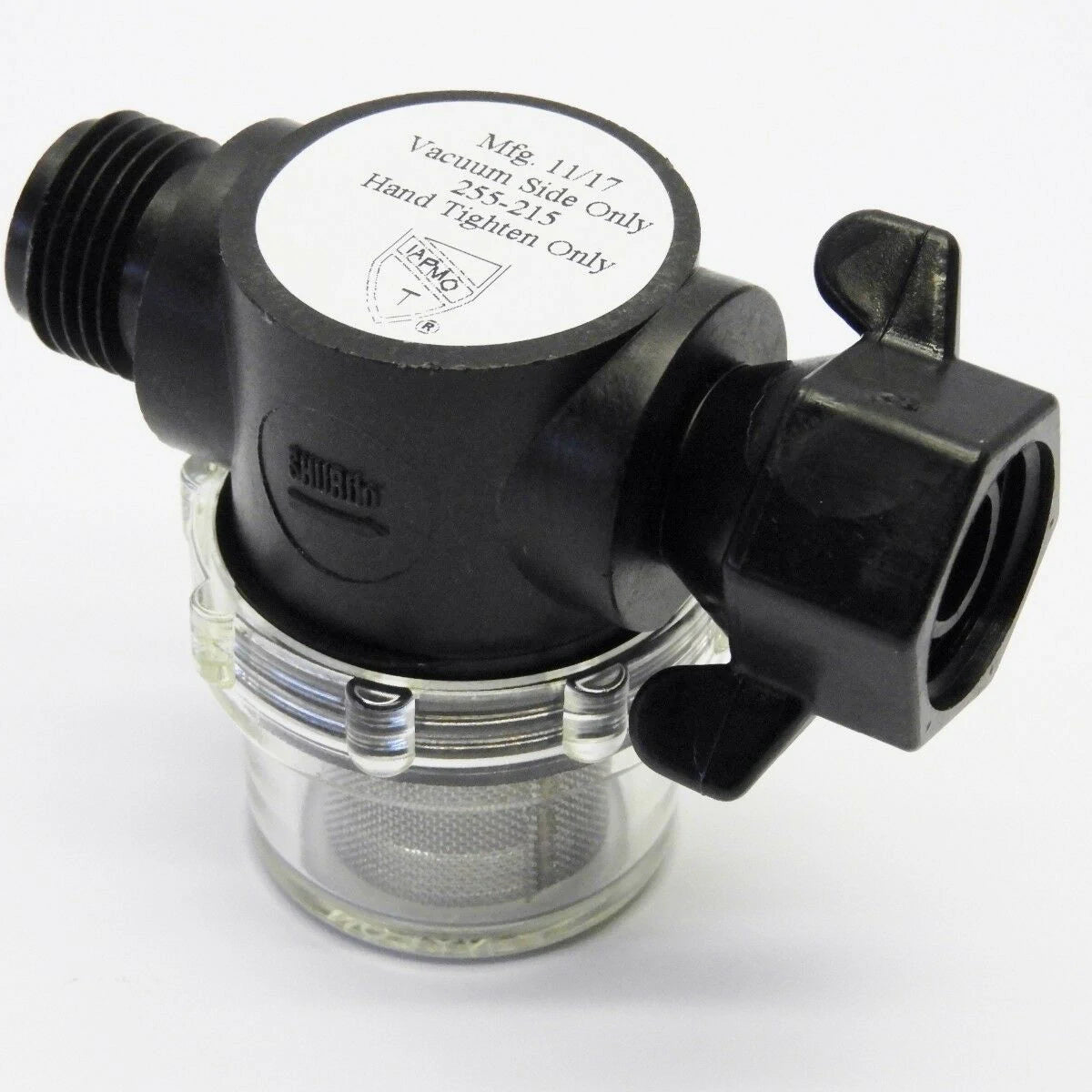 Shurflo Inlet Filter Viton 1/2" M x 1/2" F – Rutland Pumps Limited