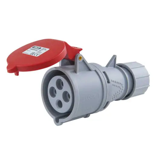 415v 32 Amp 4 Pin Female Plug – Rutland Pumps Limited