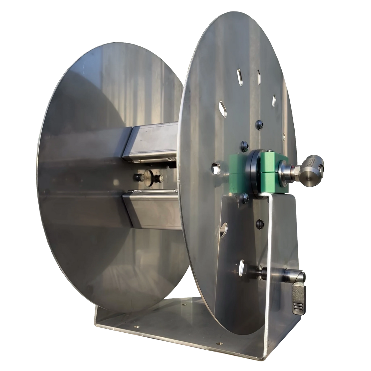 Watertek 50m HP Hose Reel 3/8" Swivels – Rutland Pumps Limited