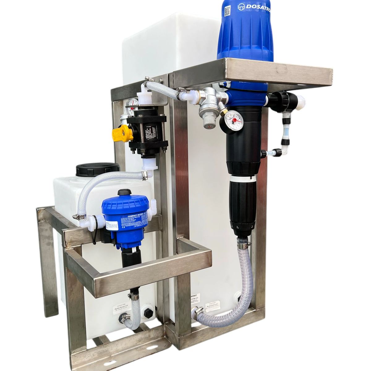 Watertek SoftWash Duo Dosing Skid Bio and SH – Rutland Pumps Limited