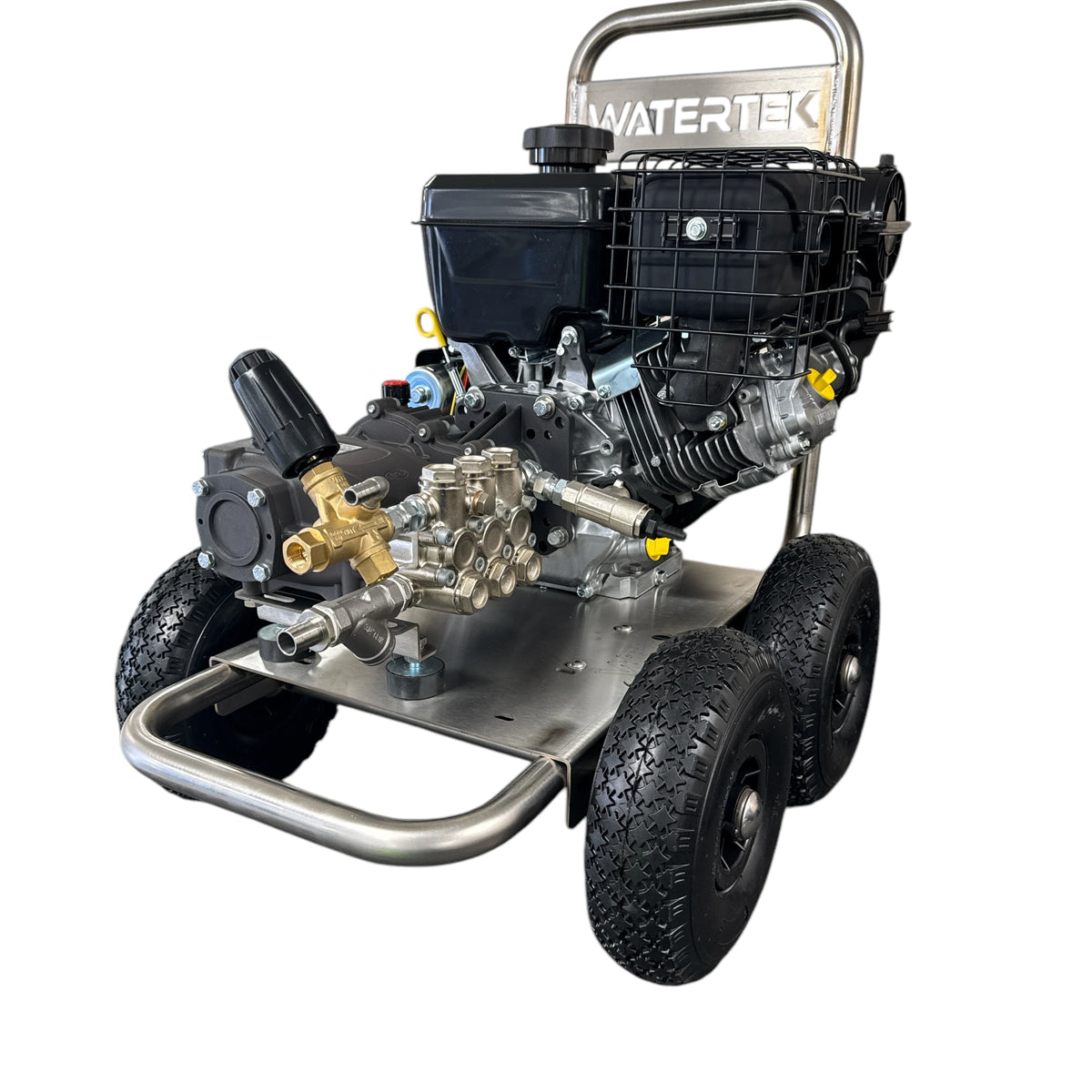 Watertek Vanguard V400 Pressure Washer 4 Wheel Upright Trolley ...